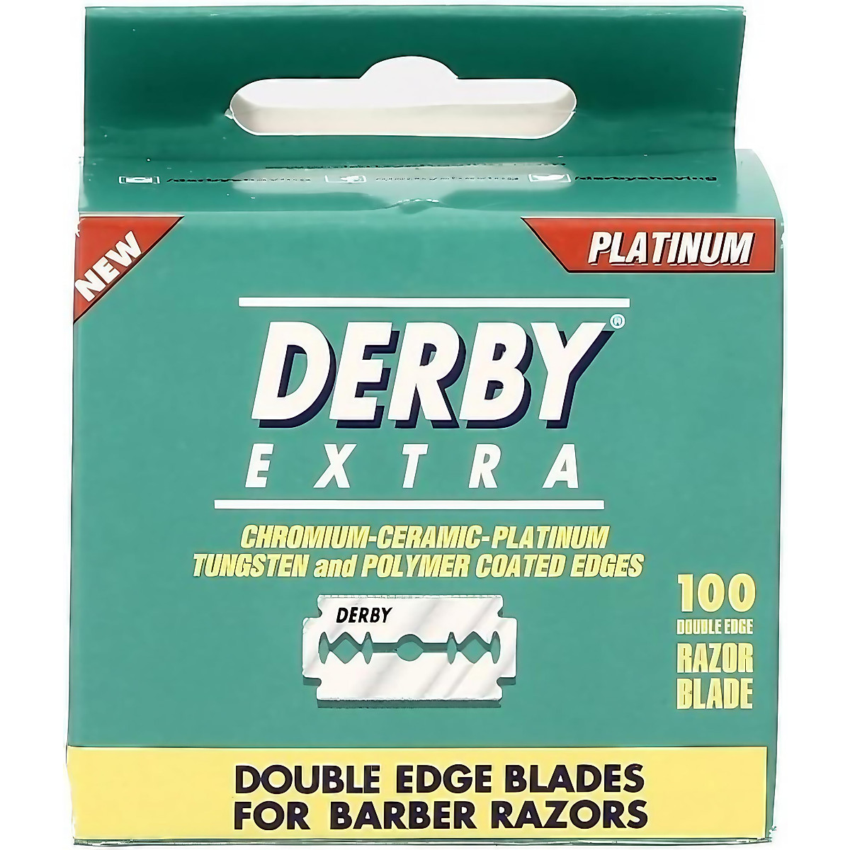 Double Edge Safety Razor Blades - Pack of 100 Blades