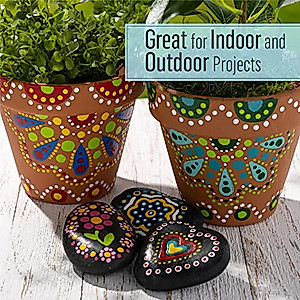 FolkArt, Pink Nectar Acrylic 2 fl oz Vibrant Multi-Surface Dot Paint Perfect for Easy to Apply DIY Arts and Crafts, 12038