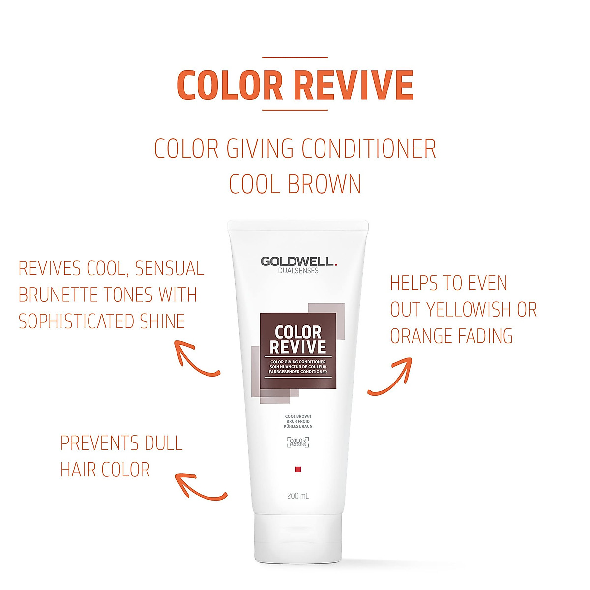 Goldwell Dualsenses Color Revive Color Conditioner Cool Brown 200ml