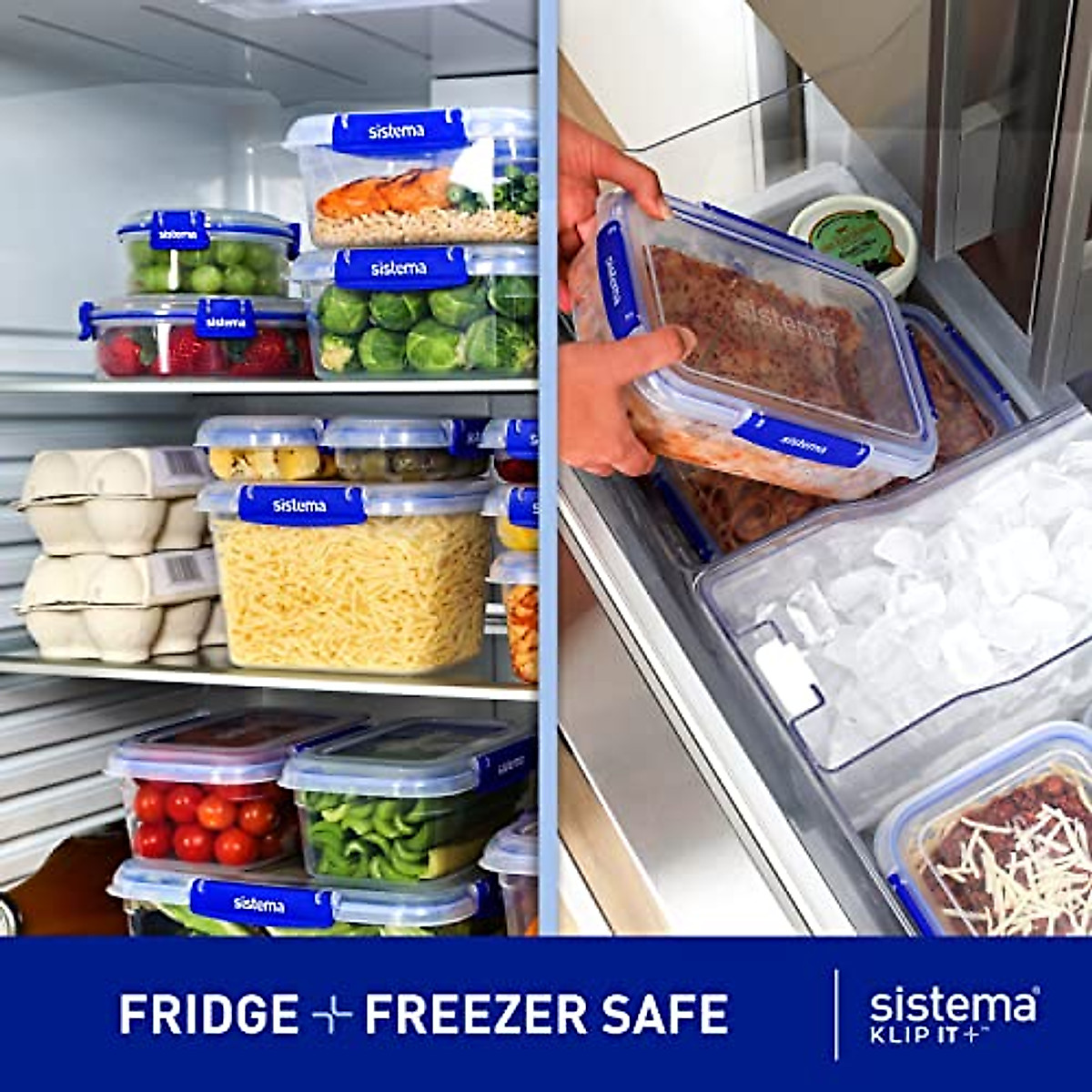 Sistema Klip It Container, 3.35 l, Transparent