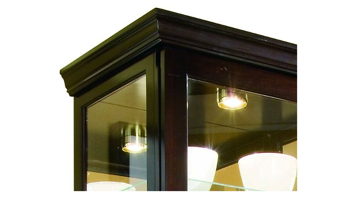 Pulaski Two Way Sliding Door Curio - Elegant Storage Solution