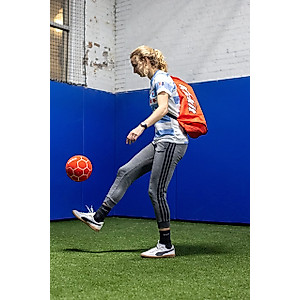 Kickit Soccer Tennis Ball | The Official Soft Soccer Ball of Soccer Tennis, Soccer Training, Freestyle Soccer and Juggling | Size 5 (Red Ball)