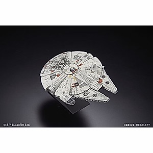 Bandai Vehicle Model 006 Star Wars Millennium Falcon Plastic Model Kit -Story of Roue one-, White