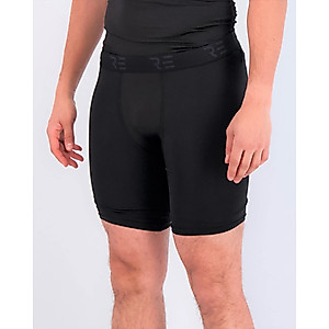 5 Pack: Mens Compression Short Biker Shorts for Men Cool Spandex Sports Basketball Workout Gym Yoga Base Layer Tight Skins Active Athletic Running Underwear Briefs Quick Dry Dri Fit, Set 1 - Medium