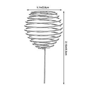 GANAZONO Orchid Fertilizer 10pcs Stainless Steel Succulents Mini Mini Planting Fertilizers Baskets