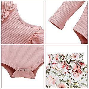 Newborn Baby Girl Clothes Infant Long Sleeve Romper Pants Winter Set Fall Baby Girl Outfits 0-3 Months New Born Clothing 0-3 Girl