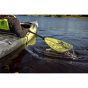 Carlisle Paddles Magic Angler Kayak Paddle with Polypropylene Blades and Wrapped Fiberglass Shaft, 250cm - Photic