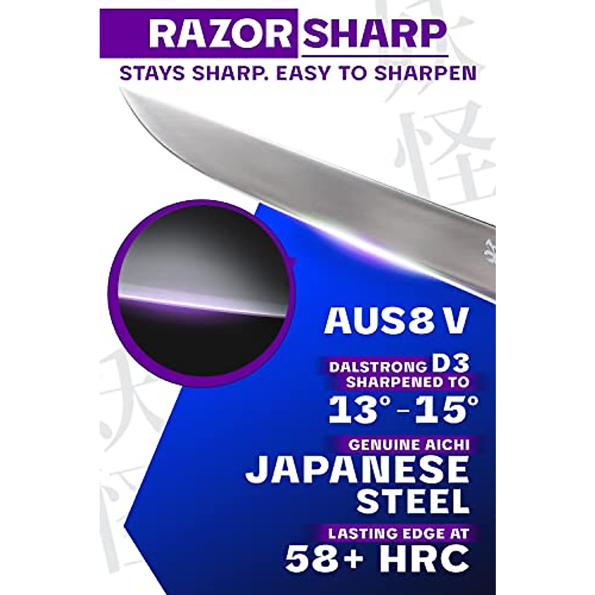 Dalstrong Boning Knife - 6 inch - Phantom Series - Japanese High-Carbon AUS8 Steel - Pakkawood Handle - Sheath Included