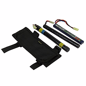 tactic.world Battery on The Butt handguard Pouch Case Paintball Airsoft Bag SVD Sniper Buttstock Shotgun