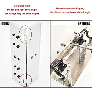 SCOTTCHEN Belt Grinder Knife Sharpener Jig Knives Sharpening Locator Tool Aluminum for Belt Sander Machine