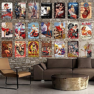 Wisesign Too Mean to Live Too Young to Die, Rat Fink, Ed Roth, Big Daddy, Daddy Roth, Metal Sign 8X12 Inches Funny Retro Signs