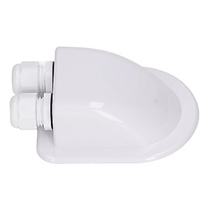 Solar Entry Housing, UV Resistance Cable Entry Gland Box Waterproof for Caravan (White)