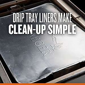 Traeger Pro 575/ Pro 22 Drip Tray Liner 5-Pack,Silver