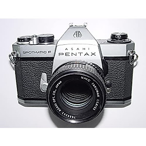 Asahi Pentax Spotmatic SLR Professional 35MM Film Camera Honeywell - Lens Bundle