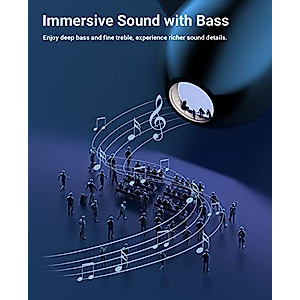 FEANS Wireless Earbuds P3 Bluetooth 5.3 Call Noise Cancelling Earbuds in Ear Headphones with Microphones LED Digital Display IPX5 Waterproof Earbuds for iPhone Android PC Laptop Sport Workout