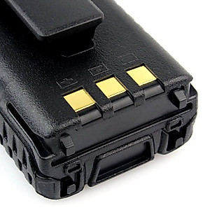 Retevis RT-5R Dual Band Two Way Radios Long Range, High Power 128CH 2 Way Radio, Flashlight 1400mAh Walkie Talkies for Adults with Earpiece (6 Pack)