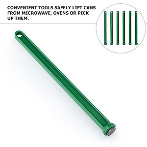 6pcs With Magnetic Can Lifter Jar Lifting Tool Professional Canning Lifters Scald-proof Canning Lid Lifters Portable Jar Lifter Household Canning Lid Lifter Kitchen Supplies