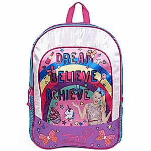Nickelodeon JoJo Siwa Purple Bow Backpack for Girls, One_Size