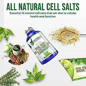 Total Tissue Cell Salt Mineral Combination Bio28, 300 pellets, Helps Your Body Absorb and Use Nutrients, Increases Energy Levels, Improves Sleep Patterns, Restores Overall Health and Vitality