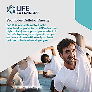 Life Extension Super Ubiquinol CoQ10 100 mg – For Heart Health & Anti-Aging - Cholesterol & Energy Management Supplement – Coenzyme Q10 for Organs - Gluten-Free, Non-GMO – 60 Softgels
