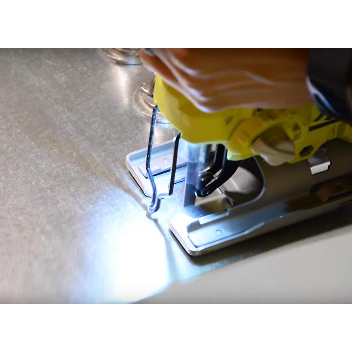 50 Piece Contractor Jigsaw Blades Set with Storage Case, Assorted T-Shank Jig Saw Blades for Wood, Plastic and Metal Cutting(T118A,T118B,T101AO,T101B,T101BR,T144D)