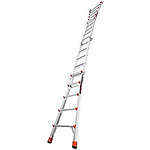 Little Giant Ladders, Revolution, M22, 22 ft, Multi-Position Ladder, Aluminum, Type 1A, 300, 300 lbs weight rating, (12022)