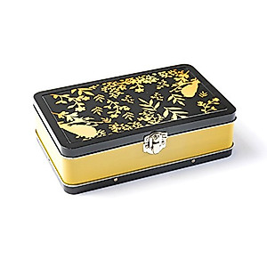 DAHO Metal Pencil Box, Gold