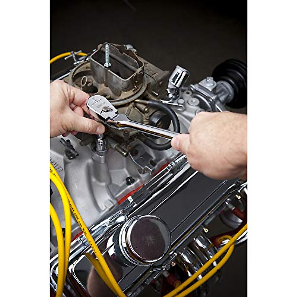 GEARWRENCH 3/8" Drive 120XP Flex Head Teardrop Ratchet 11-1/2" - 81215P