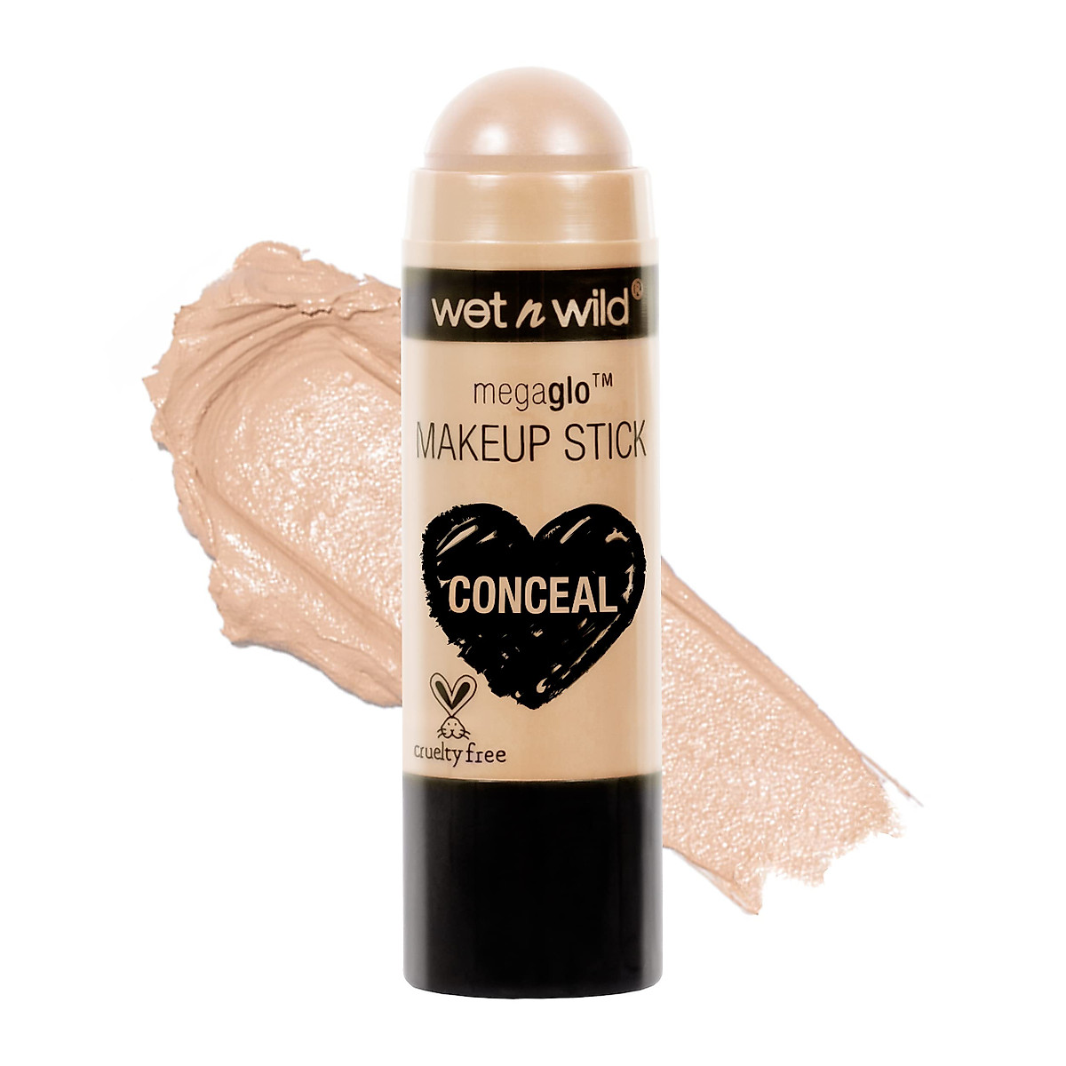 Wet n Wild MegaGlo Conceal & Contour Highlighter Stick, When The Nude Strike & MegaGlo Conceal & Contour Stick & MegaGlo Makeup Stick Conceal and Contour Blush Pink Floral Majority