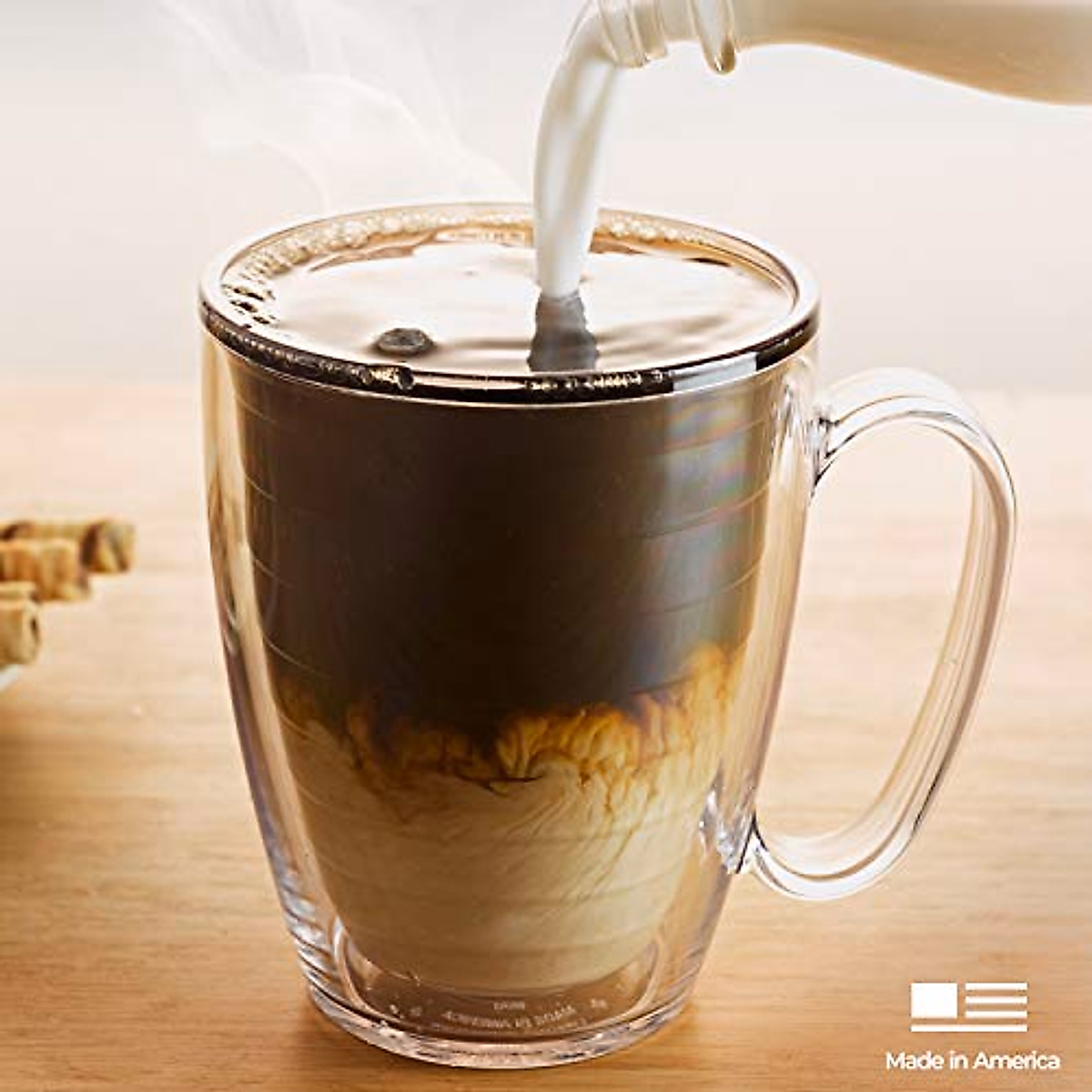 Tervis Made in USA Double Walled University of South Carolina Gamecocks Insulated Tumbler Cup Keeps Drinks Cold & Hot, 24oz, Tradition