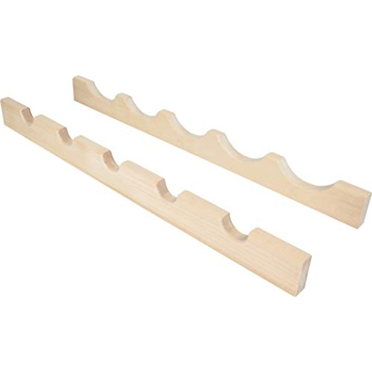 Hardware Resources BR24 Wine Bottle Rack, Maple