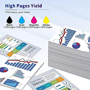 Vinker 822XL Remanufactured Ink Cartridges Replacement for Epson 822XL Ink Cartridges Combo Pack T822 T822XL 822 XL for Workforce Pro WF-3820 WF-4820 WF-4830 WF-4834 Printer (4 Pack)