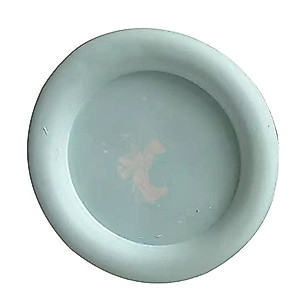 Valink Silicone Round Tray Mold, Coaster Resin Molds, Anti Slip Candle Holder Coaster for DIY Mold, Jewelry Storage Tray Mold for DIY Resin, Cups Mats, Candle Holder Round