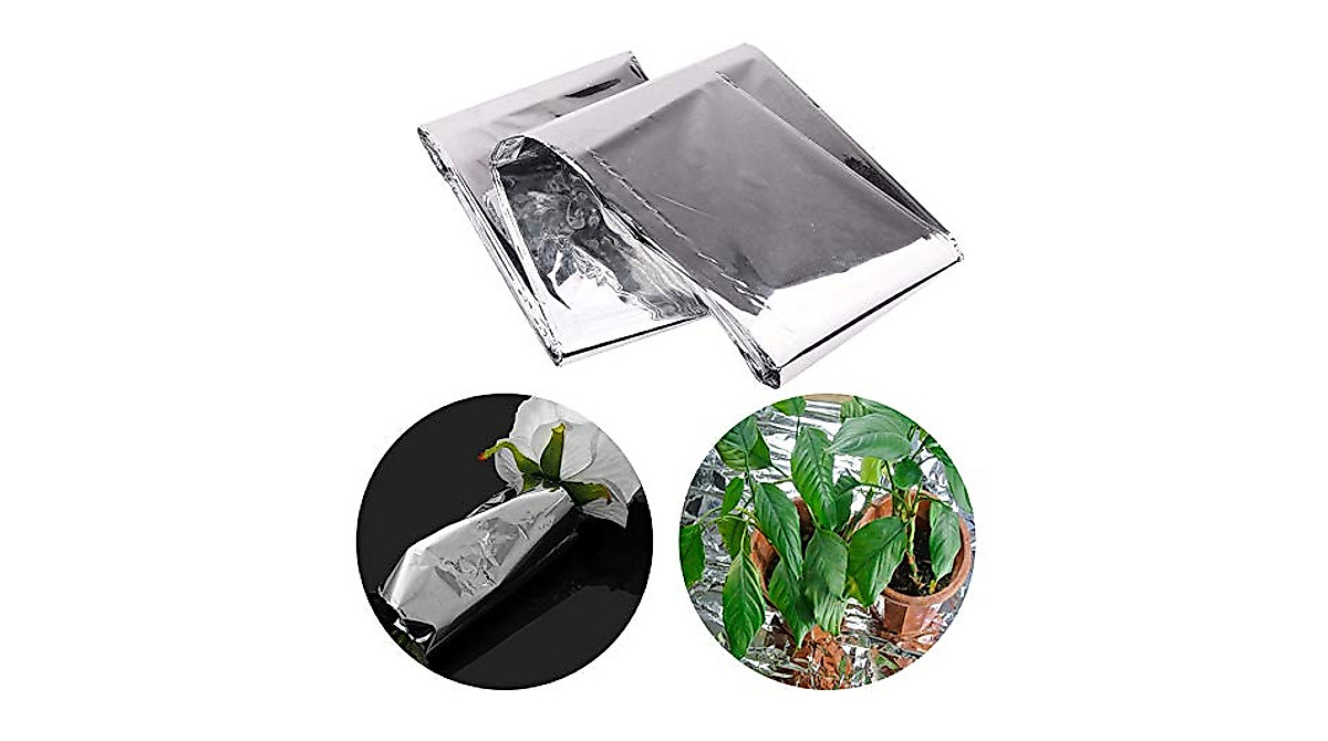 2Pc Plant Reflective Film - Boost Grow Light in Your Greenhouse
