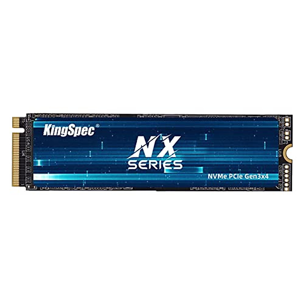 KingSpec 1TB M.2 PCIe SSD 2280, up to 3500MB/s, Internal M2 NVMe Gen 3 Hard Drive with 3D NAND Flash, Compatible with Laptop & PC Desktop