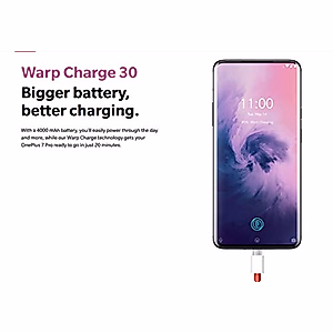 OnePlus 7 Pro 256GB ROM 8GB RAM Factory Unlocked 6.67 inch QHD+ AMOLED 90Hz Display Dual SIM Mirror Gray