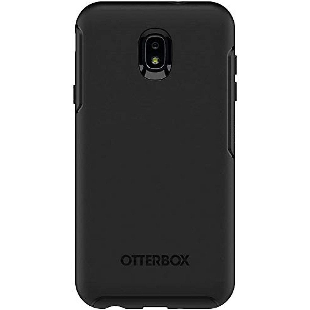 OtterBox Symmetry Series Case for Samsung Galaxy J7 (2018)/J7 2nd gen/J7 V 2nd gen/J7 Refine -Non Retail Packaging - Black