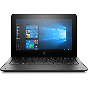 HP ProBook x360 11.6in G1 EE Notebook, LED HD Touchscreen, Intel Celeron N3350 Dual-Core 1.1GHz, 4GB DDR3, 64GB SSD eMMC, 802.11ac, Bluetooth 4.2, Win10Pro - 64Bit (Renewed)