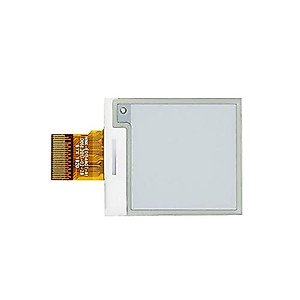 waveshare 1.54inch E-Ink Raw Display, Compatible with Raspberry Pi 5/4B/3B/Zero/Zero W/Zero 2W/Pico/Pico W/Pico WH, 200x200 Resolution with SPI Interface, Without PCB, Supports Partial Refresh