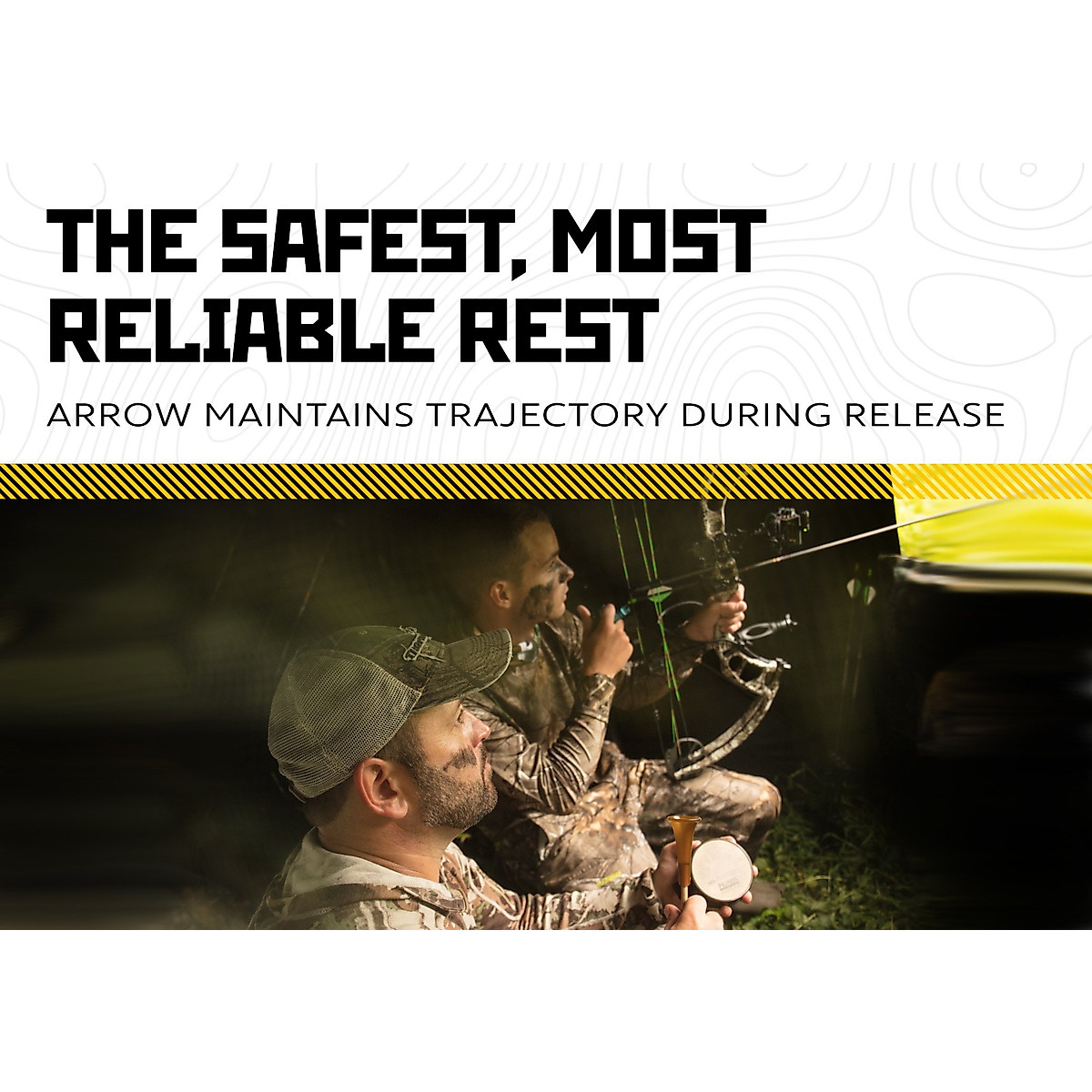 Trophy Ridge Whisker Biscuit Original Archery Arrow Rest, Ambidextrous, Medium, Camo