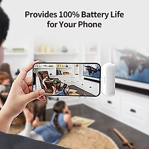 TQGX Small Portable Charger 4800mAh Ultra-Compact Cordless Fast Charger Mini Battery Pack Compatible with iPhone 14/13/12/11/8/7/6/XR/XS Max/Pro Max/AirPods