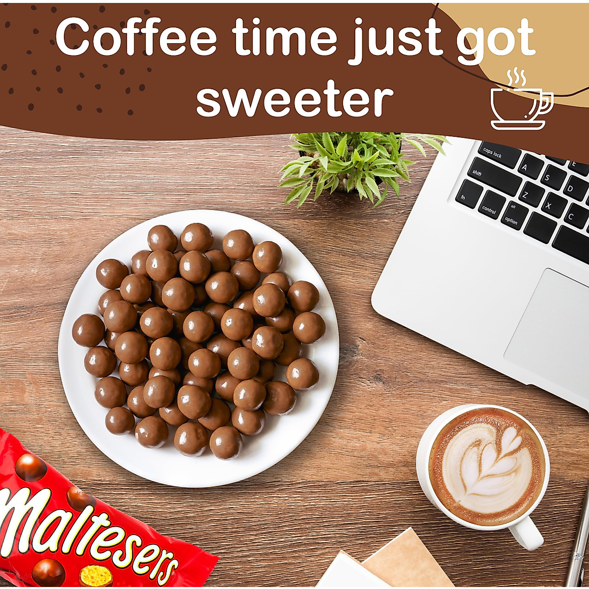 Maltesers Chocolate Balls 37 gram bags - Honeycomb Spheres Covered In A Creamy Layer Of Milk Chocolate - The Ultimate Fusion of Creamy Chocolate and Irresistible Crunch (In KH Packaging) (6 pack)