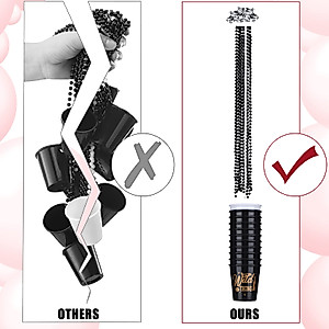 Janmercy 12 Pieces Shot Glass Beaded Necklaces Birthday Party Shot Necklace Cups Funny Birthday Naughty Plastic Shot Glasses Necklace for Birthday Women Girls Wedding Party Supplies