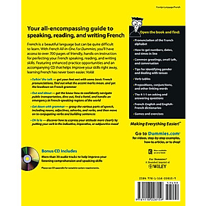 French All-in-One For Dummies, with CD