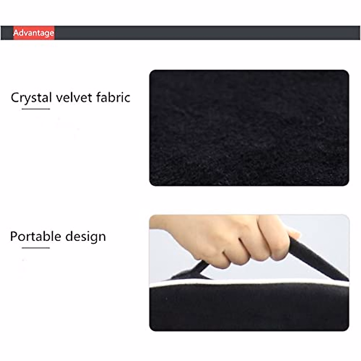 NNAA Ergonomic Chair Pad for Tailbone Sciatica Back Pain Relief Comfort Office Chair Car Seat Cushion Non-Slip Orthopedic Memory Foam Coccyx Cushion