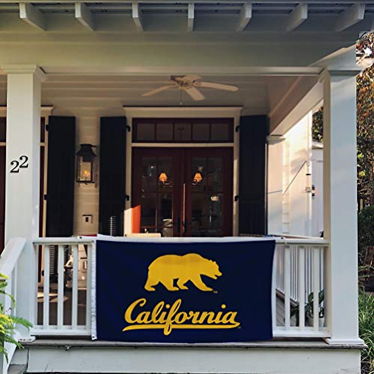 Desert Cactus University of California Berkeley Flag Golden Bears Cal UC Flags Banners 100% Polyester Indoor Outdoor 3x5 (Style 4)