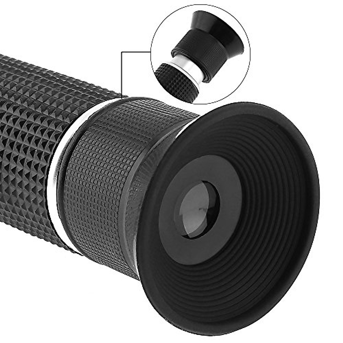 【The Best Deal】OriGlam RSG-100ATC Black Brix 0-32% Refractometer Beer Sugar Wine Alcohol Wort SG Meter Saccharimeter Handheld Tester Tools