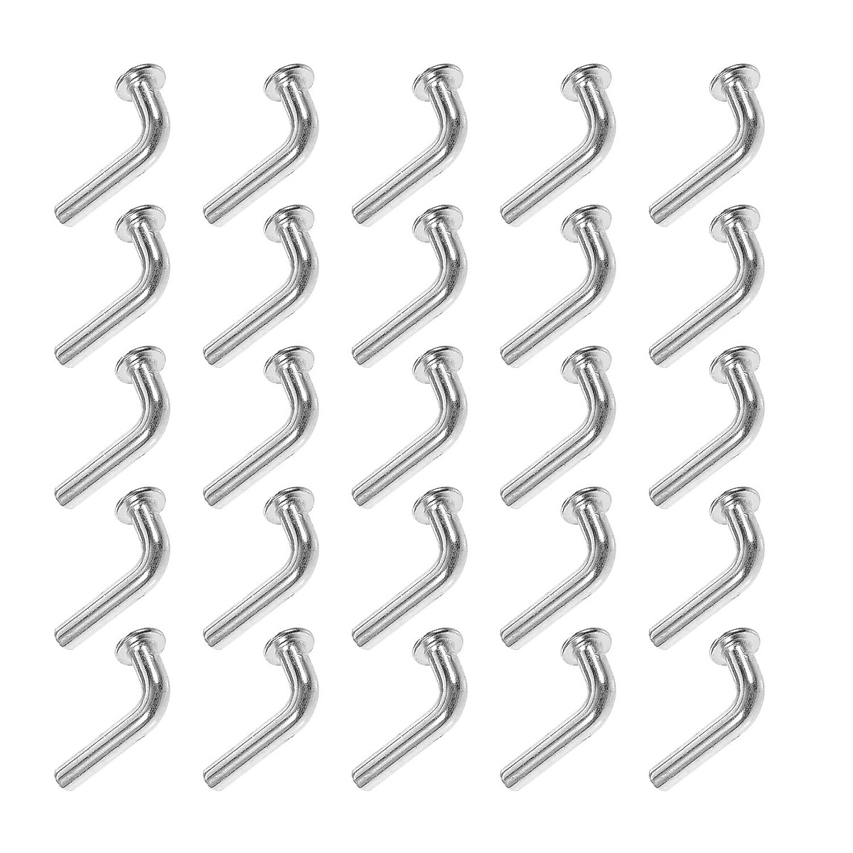 ZYAMY 25pcs M7 Heavy-Duty Rack Safety Bolt, Universal Pallet Rack Drop Pin for Disengagement Safety of Warehouse, Home or DIY Shelving Unit