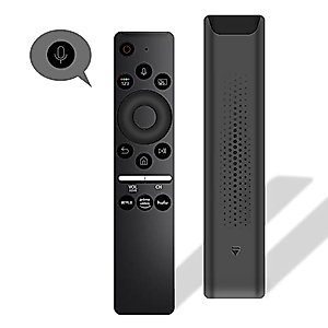 ZYK New Replacement for Samsung Smart TV Remote Universal Remote for Samsung TV with Voice Function Compatible with Samsung Crystal UHD QLED LCD Curved 4K 8K Smart TVs with Netflix, Prime Video, hulu