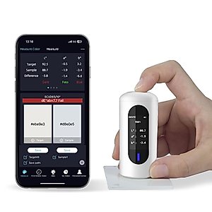 VINCKOLOR Mini Colorimeter, for Color Capturing, Matching, Comparing, Saving, Measure Paint and Digital Color Values Instantly,Color Analyzer with Diameter of 4mm